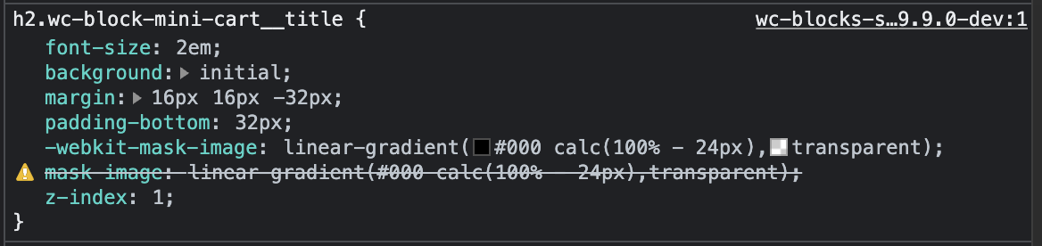 Mini Cart Close Button Is Not Being Displayed · Issue 8735 · Woocommerce Woocommerce Blocks