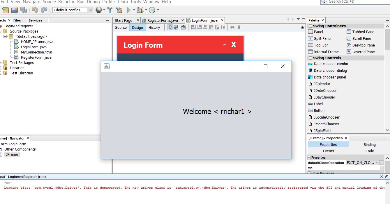 GitHub - rrich360/LoginAndRegister-with-phpMyAdmin-Database: In this project I connected the ...