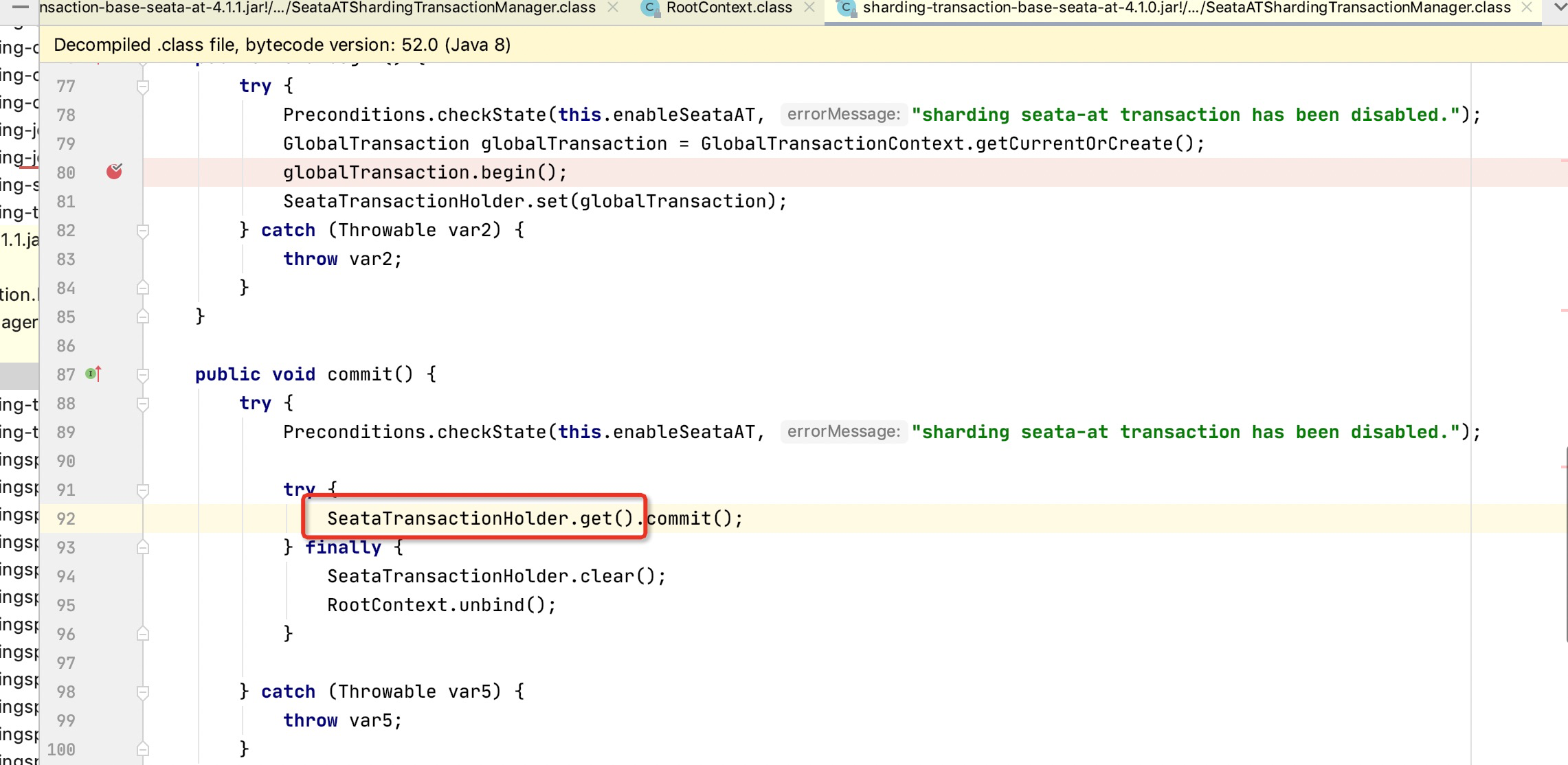 shardingsphere integration seata global transaction error · Issue #7347 ...