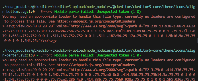 Angular When I Use Simple Upload In Component An Error Is Reported · Issue 13094 · Ckeditor 1715