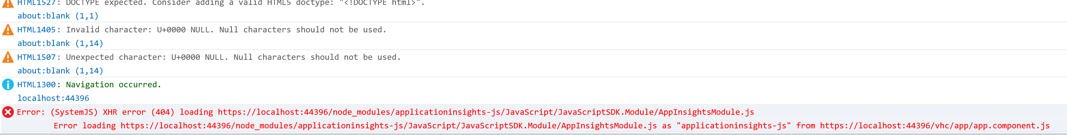 Issue Loading The Module · Issue 661 · Microsoft Applicationinsights Js · Github