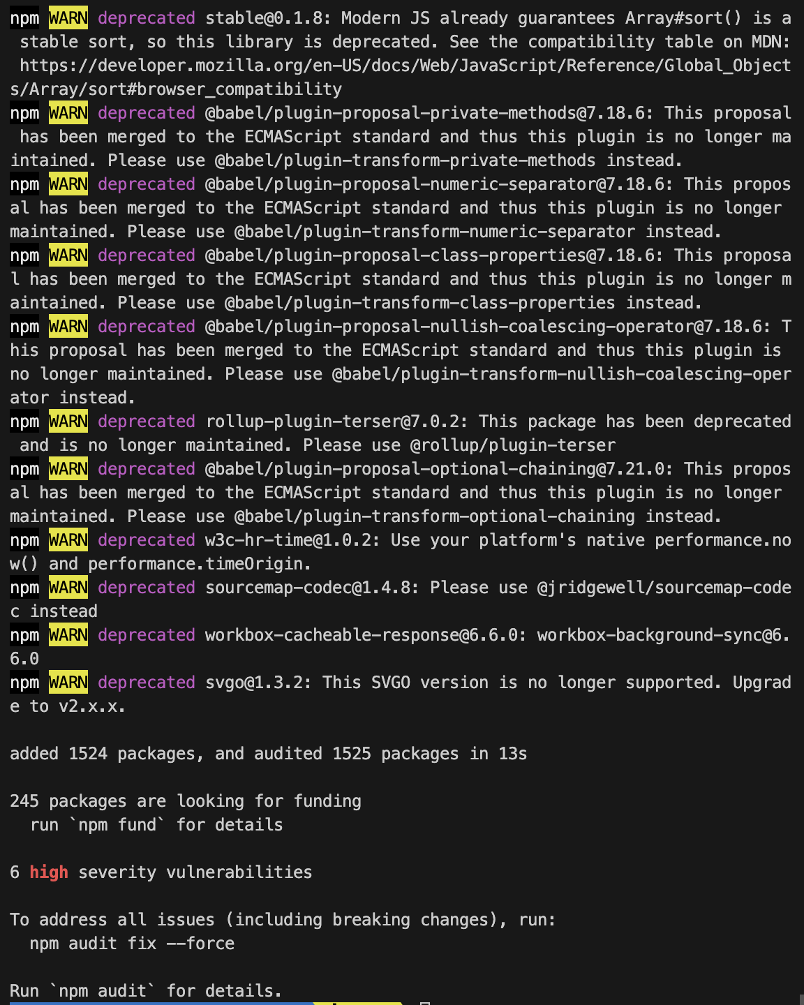 Install the package different from bun, npm and yarn and warning messages · Issue #5623 · oven ...