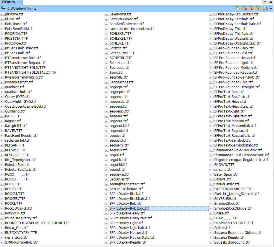Fonts with same name same weight and same italic · Issue #8 · moi15moi/FontCollector · GitHub