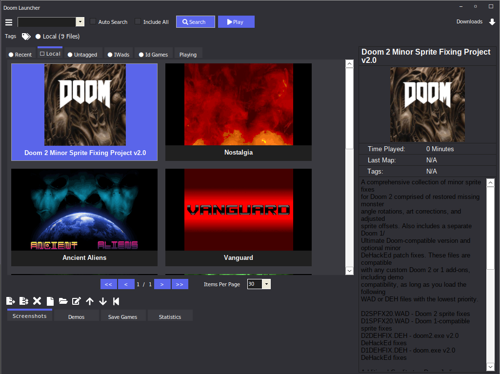 Text file view still has black text in dark mode. · Issue #283 · nstlaurent/DoomLauncher · GitHub