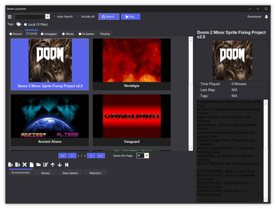 Text file view still has black text in dark mode. · Issue #283 · nstlaurent/DoomLauncher · GitHub