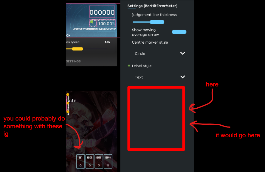 allow support for multiple hit error bars (and UR counters) · ppy osu · Discussion #21514 · GitHub