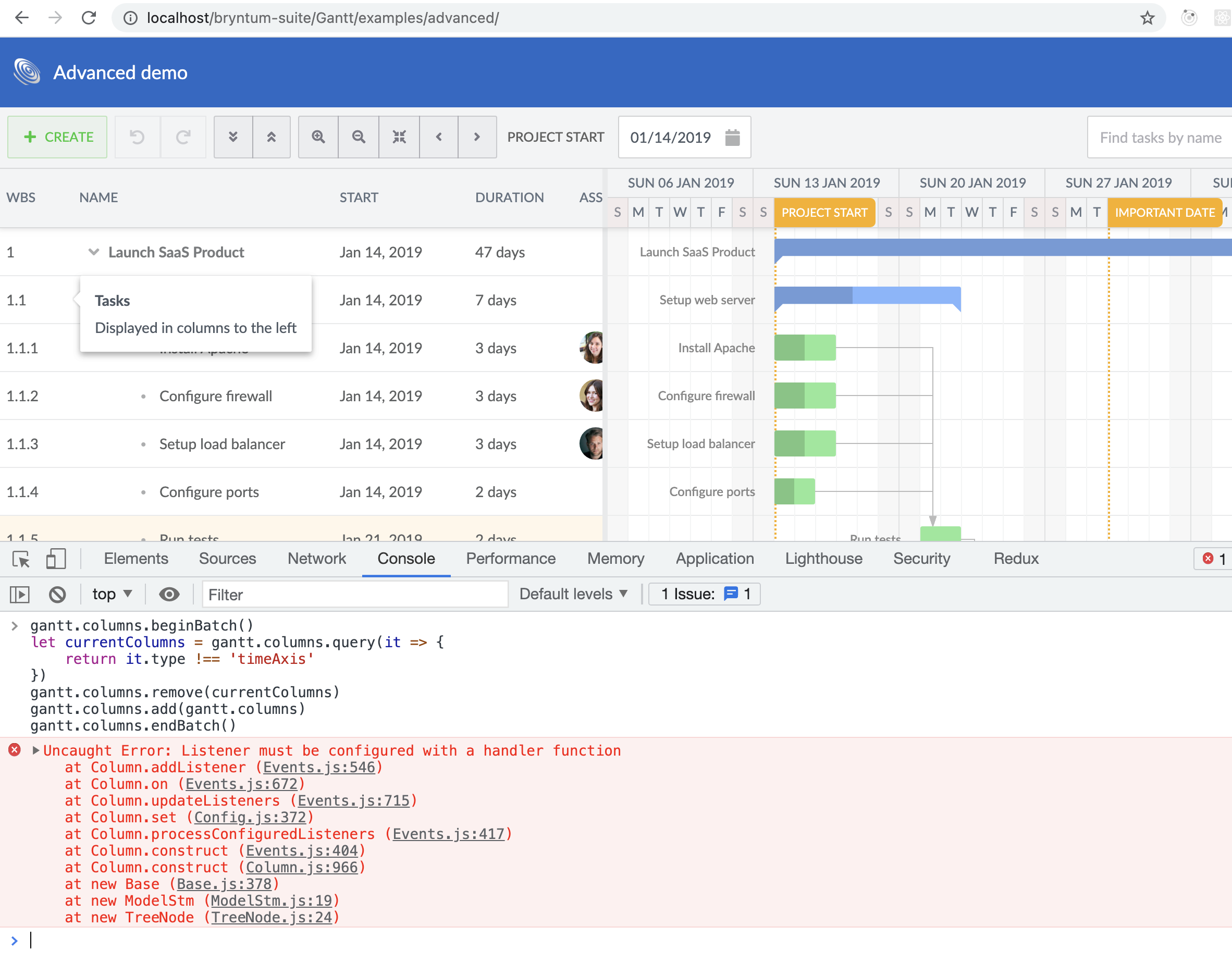 ColumnsStore batch operation crashes · Issue #3402 · bryntum/support · GitHub