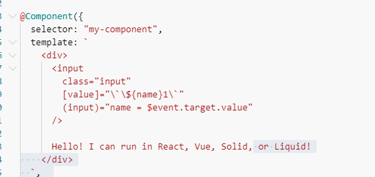 Angular: Template literals inside render body break · Issue #411 · BuilderIO/mitosis · GitHub