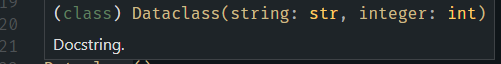 BaseModel: expose __init__ method arguments and class docstring like dataclasses · pydantic ...
