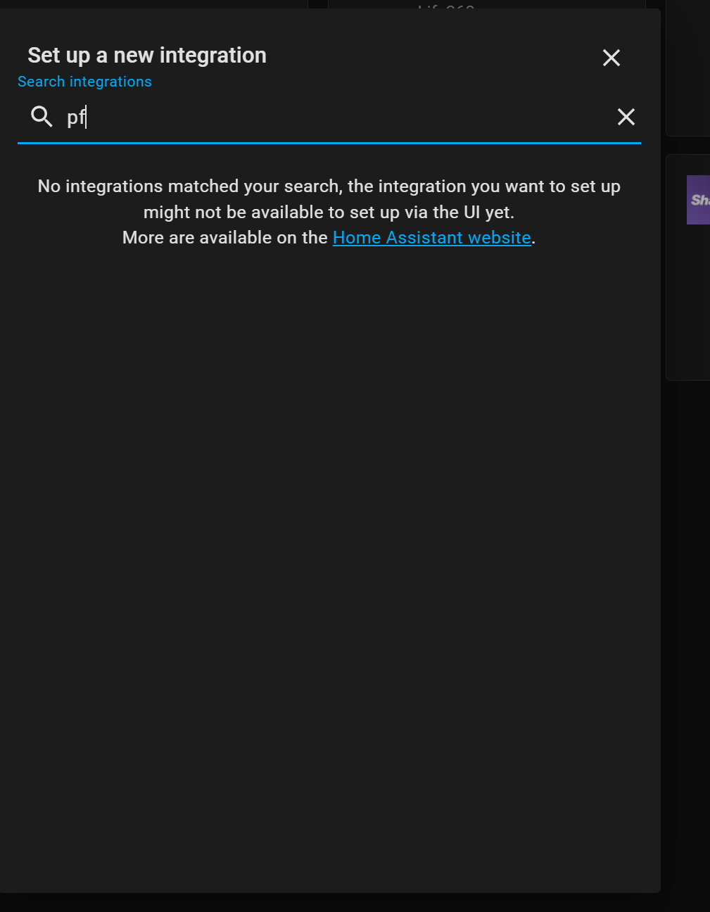 PfSense not listed in integrations · Issue #47 · travisghansen/hass-pfsense · GitHub