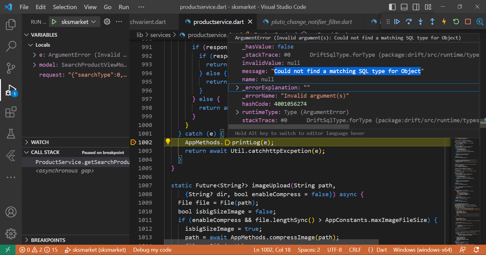 select count from another joined statement · Issue #2538 · simolus3/drift · GitHub