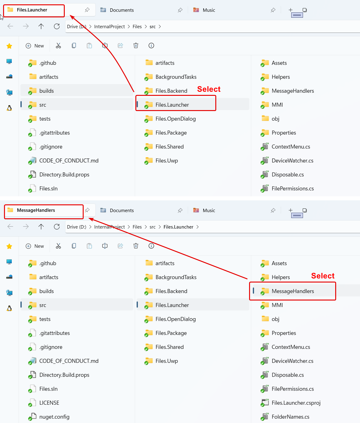 Set a fix header for tabs · Issue #8726 · files-community/Files · GitHub