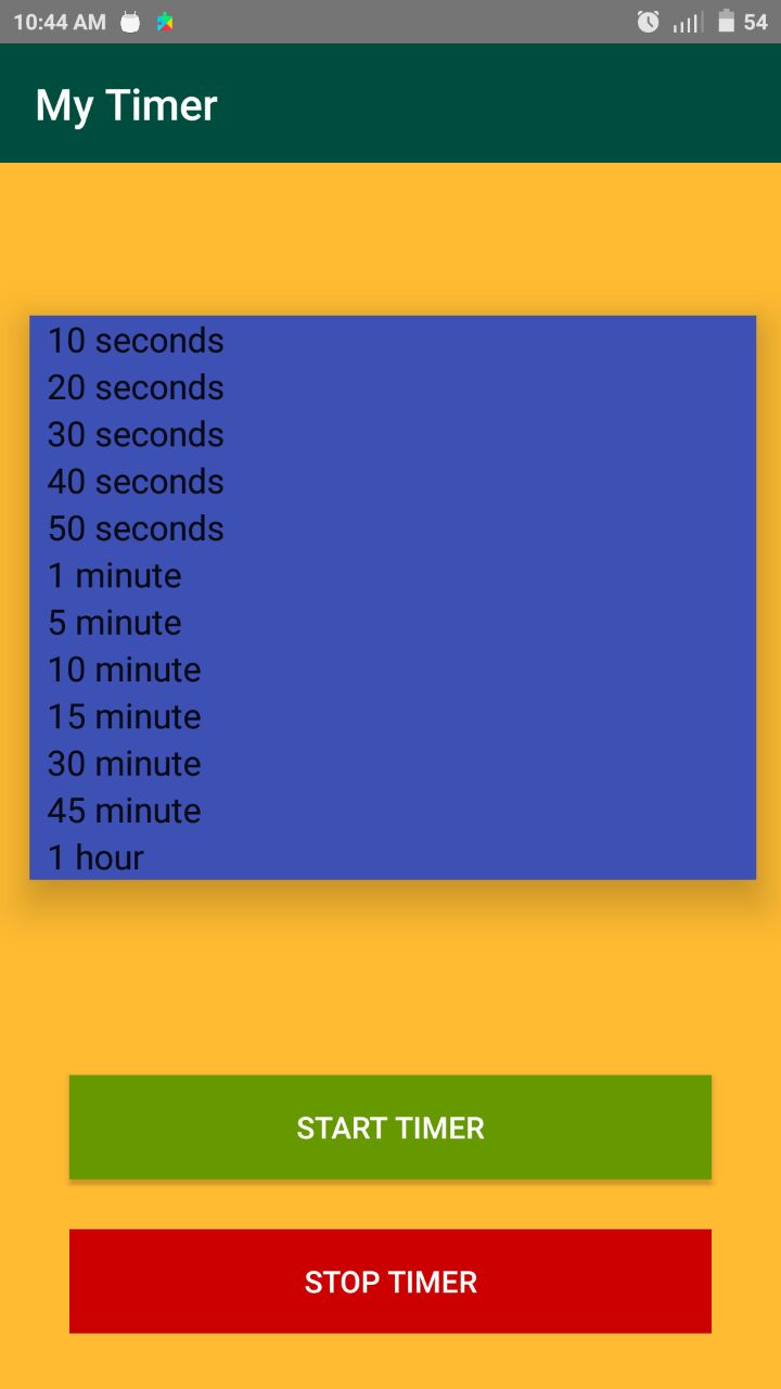 GitHub - raviconsul/My-Timer: Timer App for Android devices