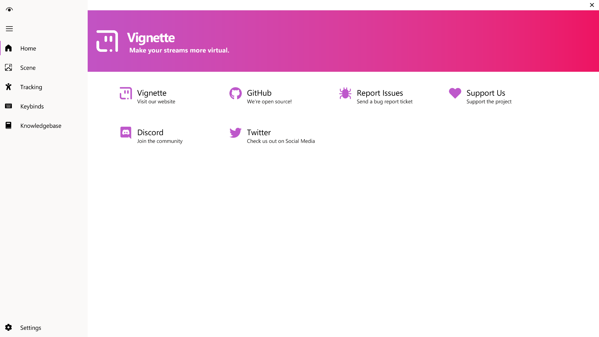 Show Exit button when in Borderless or Fullscreen · Issue #201 · vignetteapp/vignette · GitHub