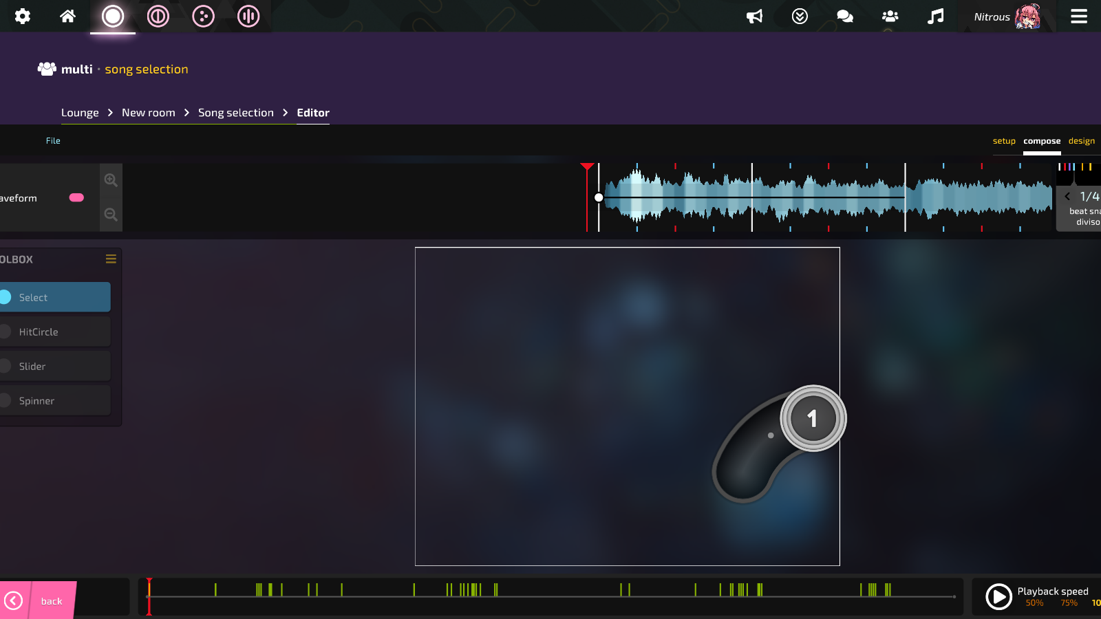 Editor is accessible via the multiplayer song select · Issue #7665 ...