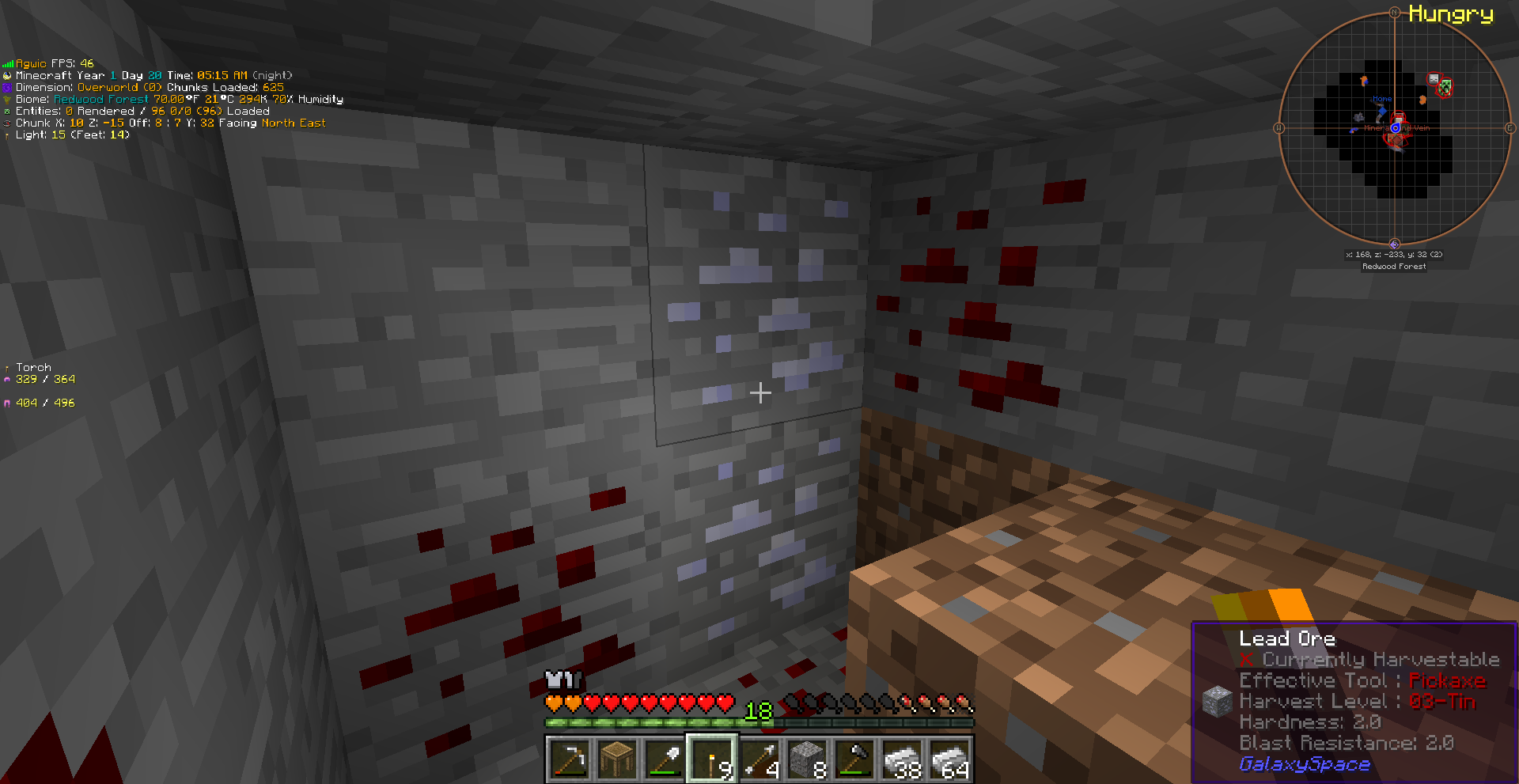 GalaxySpace Lead Ore Generating in Overworld · Issue #12752 ...