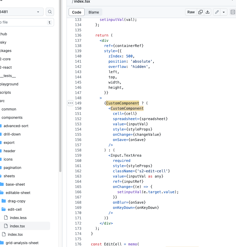 🤔编辑的时候，怎么使用自定义编辑的组件 · Issue #2311 · antvis/S2 · GitHub