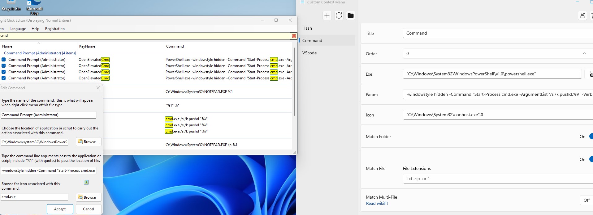Need Help Adding Same Parameter As The Original Context Menu But It Is