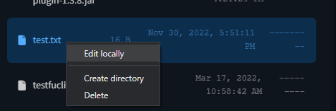 SFTP Edit locally lost file previous permissions · Issue #7577 · Eugeny/tabby · GitHub