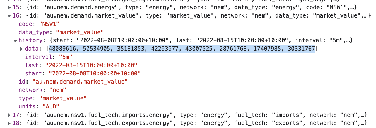 json file length checking not working · Issue #134 · opennem/opennem · GitHub