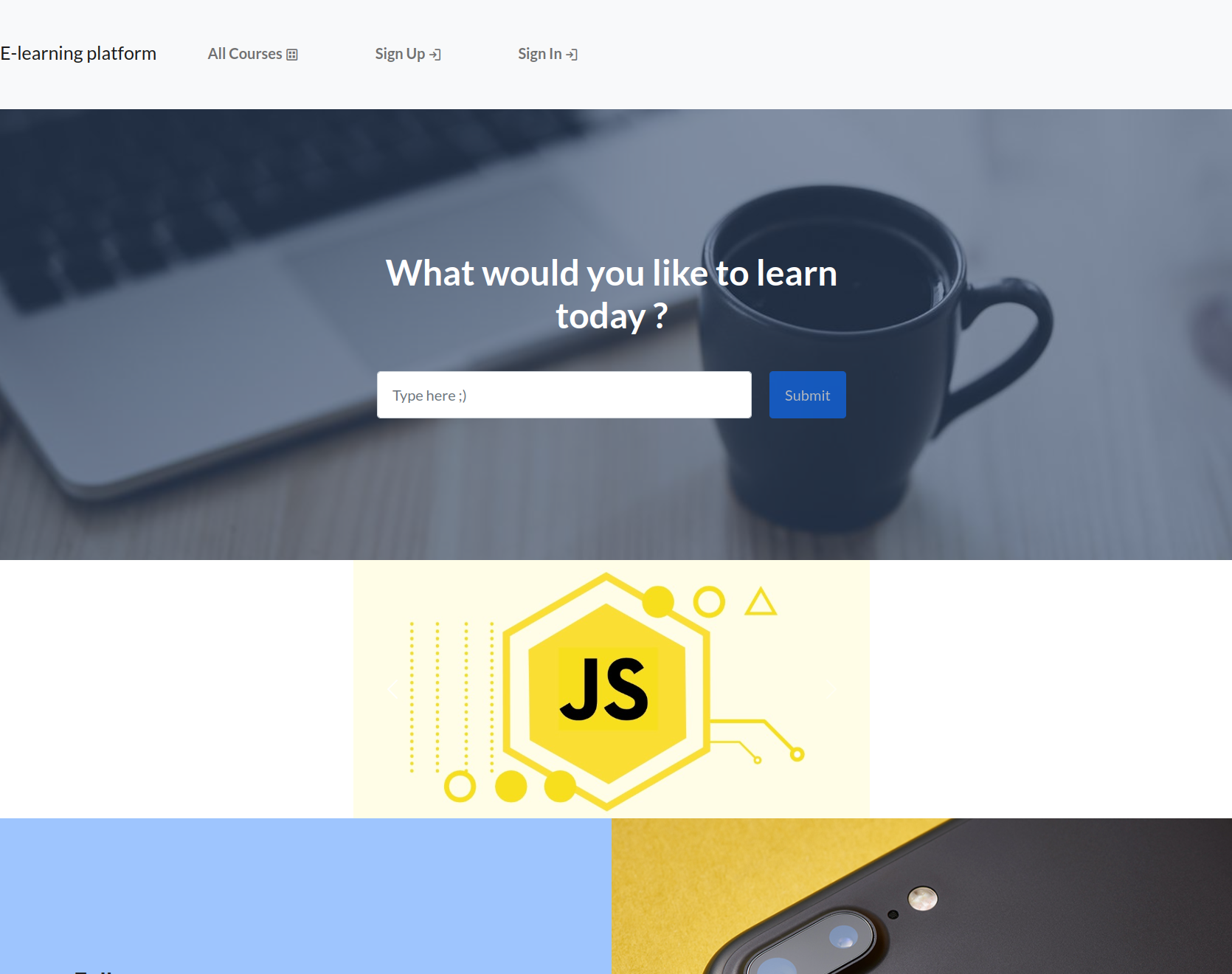 Github Bartekcostam Learning Platform
