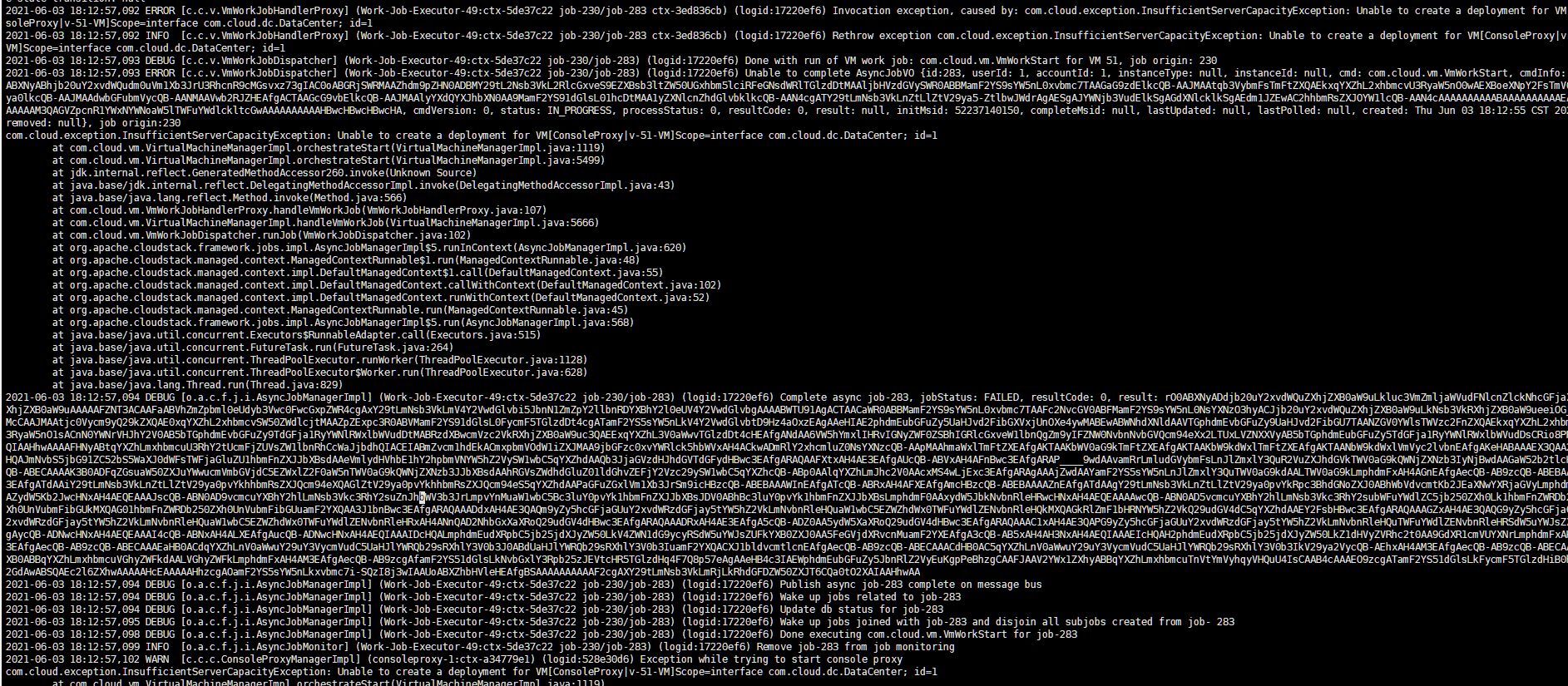 Host HA consoleproxy vm migration failed · Issue #5069 · apache/cloudstack · GitHub
