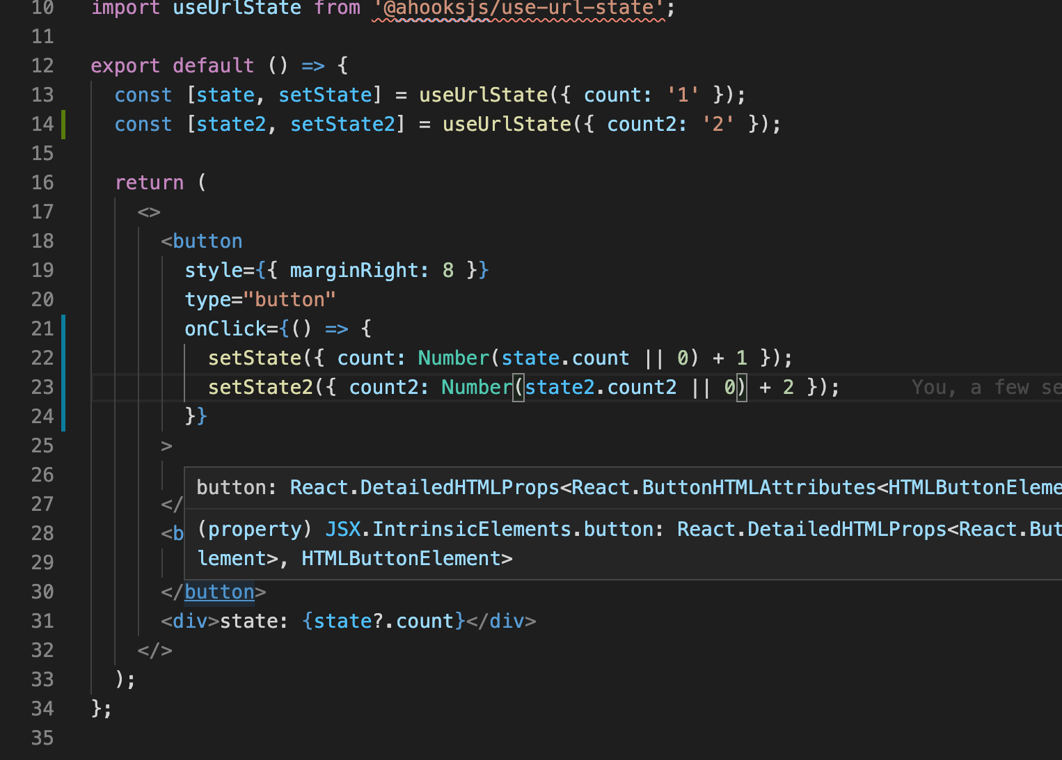 useUrlState在同一个方法中多次setState不同值，结果不符合预期 · Issue #671 · alibaba/hooks · GitHub