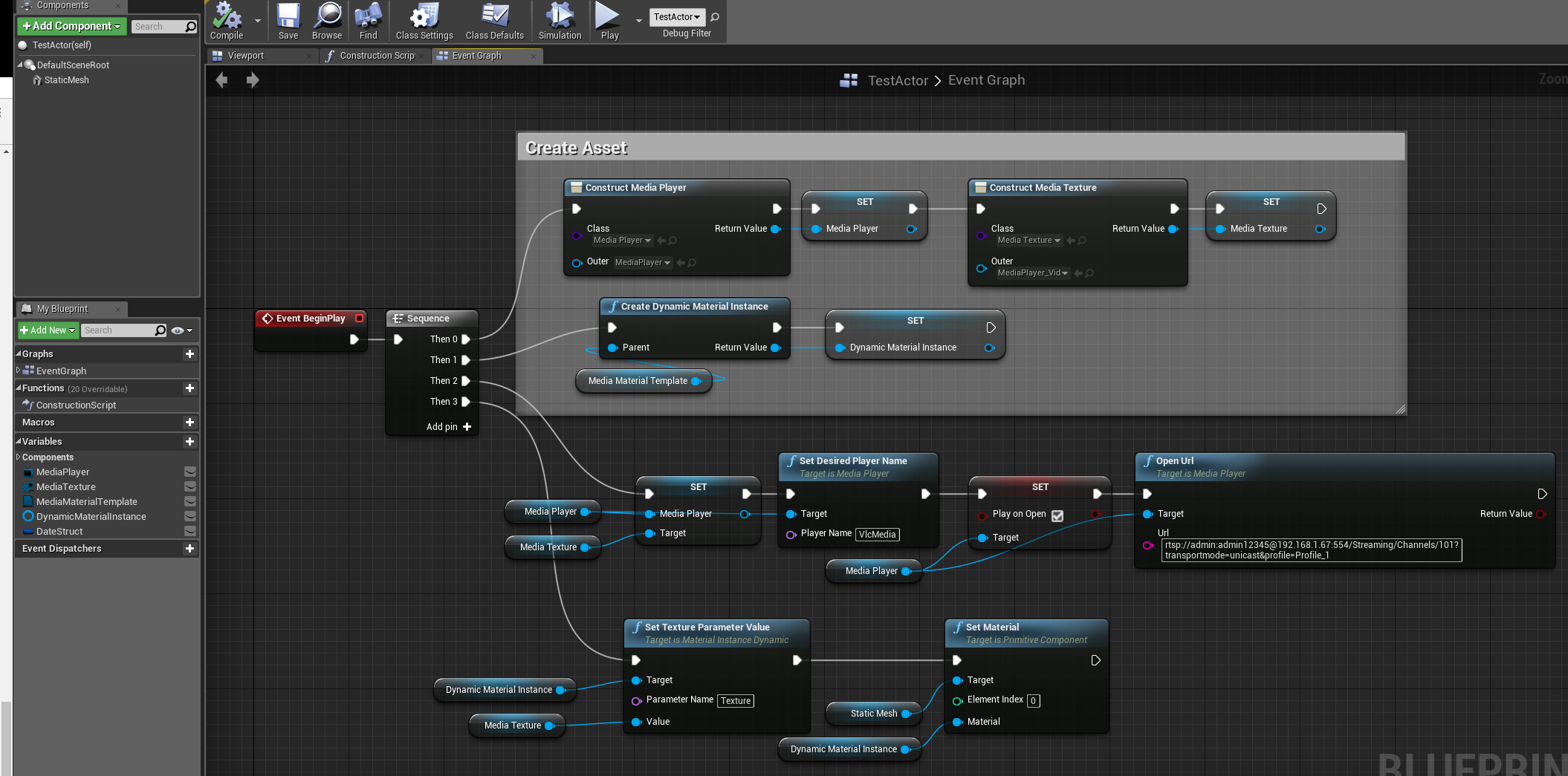 How can i choose the decoder in blueprint? · Issue #38 · ue4plugins/VlcMedia · GitHub