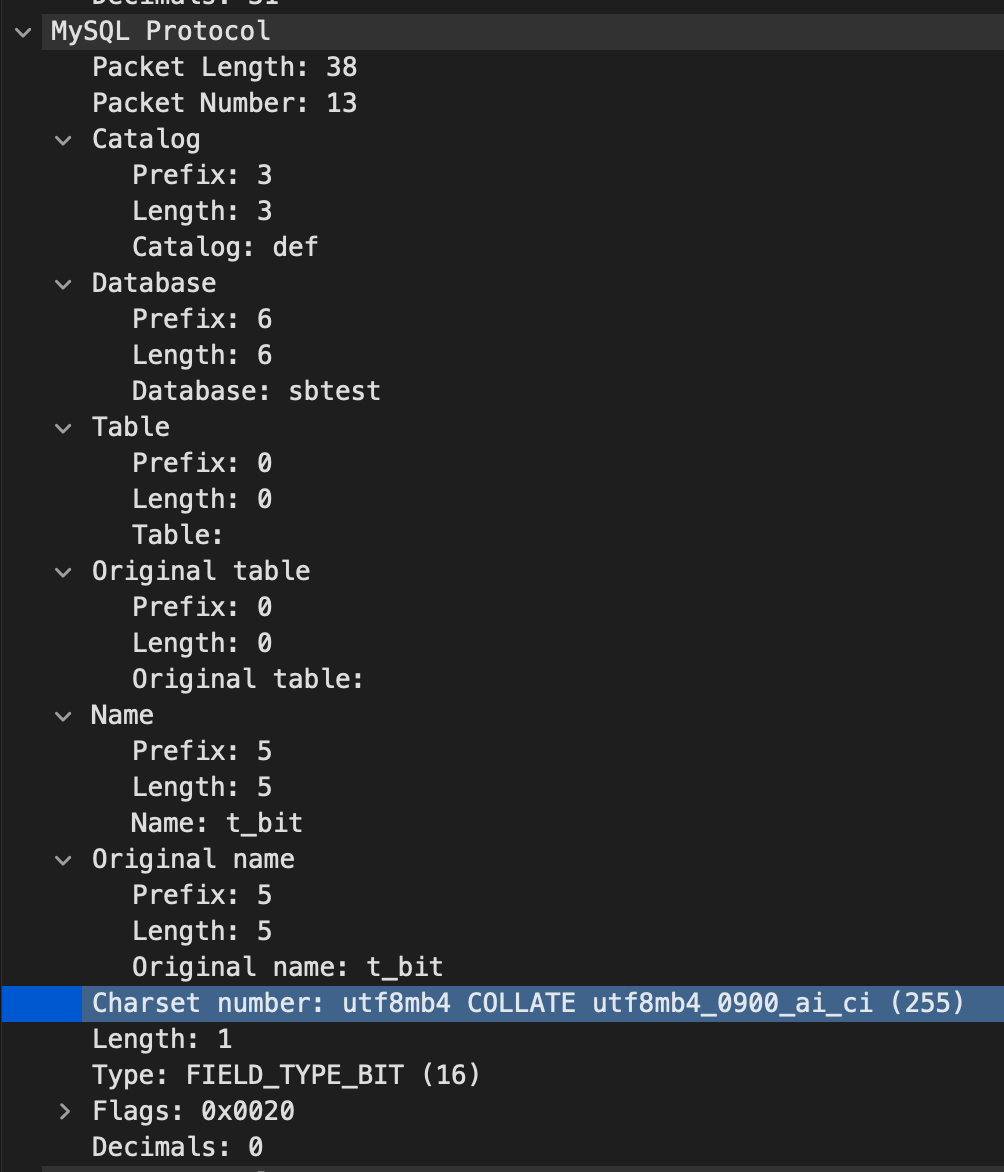 Use Sharding-Proxy to query bit type data, the returned result column is empty · Issue #14601 ...