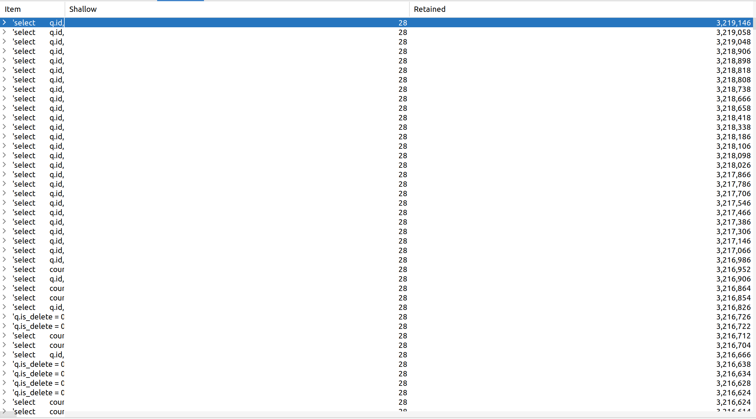 sharding5.0 memory take up too much · Issue #15792 · apache/shardingsphere · GitHub