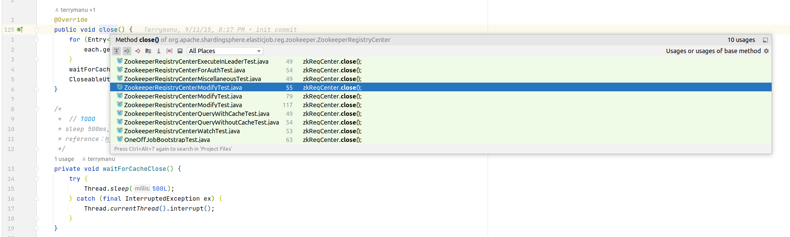 elasticjob-lite will Close the zk connection after task down · Issue #2137 · apache ...