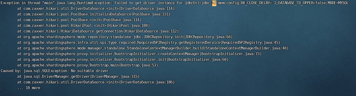 Compiled shardingsphere proxy startup error · Issue #25155 · apache/shardingsphere · GitHub