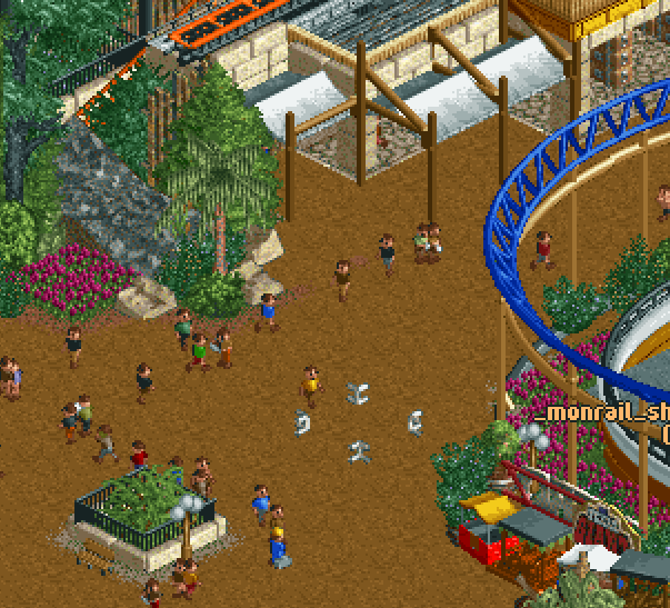 New implementation of path/railing separation breaks old parks · Issue #19503 · OpenRCT2 ...