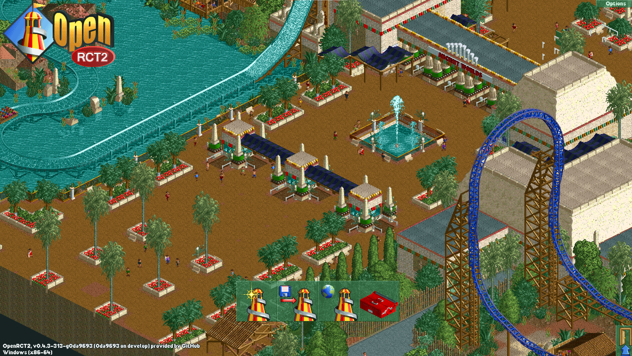 New implementation of path/railing separation breaks old parks · Issue #19503 · OpenRCT2 ...