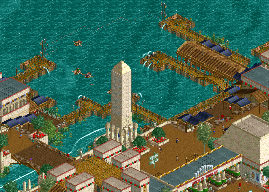 New implementation of path/railing separation breaks old parks · Issue #19503 · OpenRCT2 ...