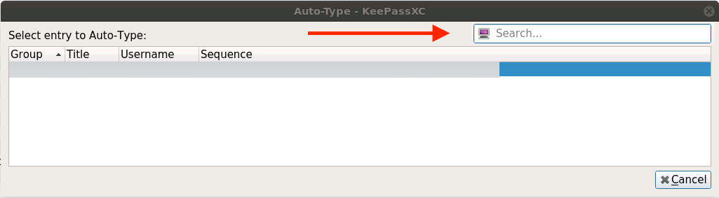 Auto-Type interception window with search bar · Issue #1224 · MacPass/MacPass · GitHub