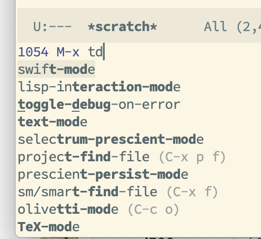 Strange fuzzy highlighting with prescient · Issue #123 · radian-software/selectrum · GitHub