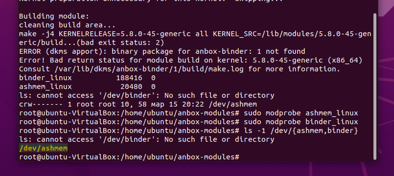 Not able to run anbox on ubuntu 20.04 · Issue #1735 · anbox/anbox · GitHub
