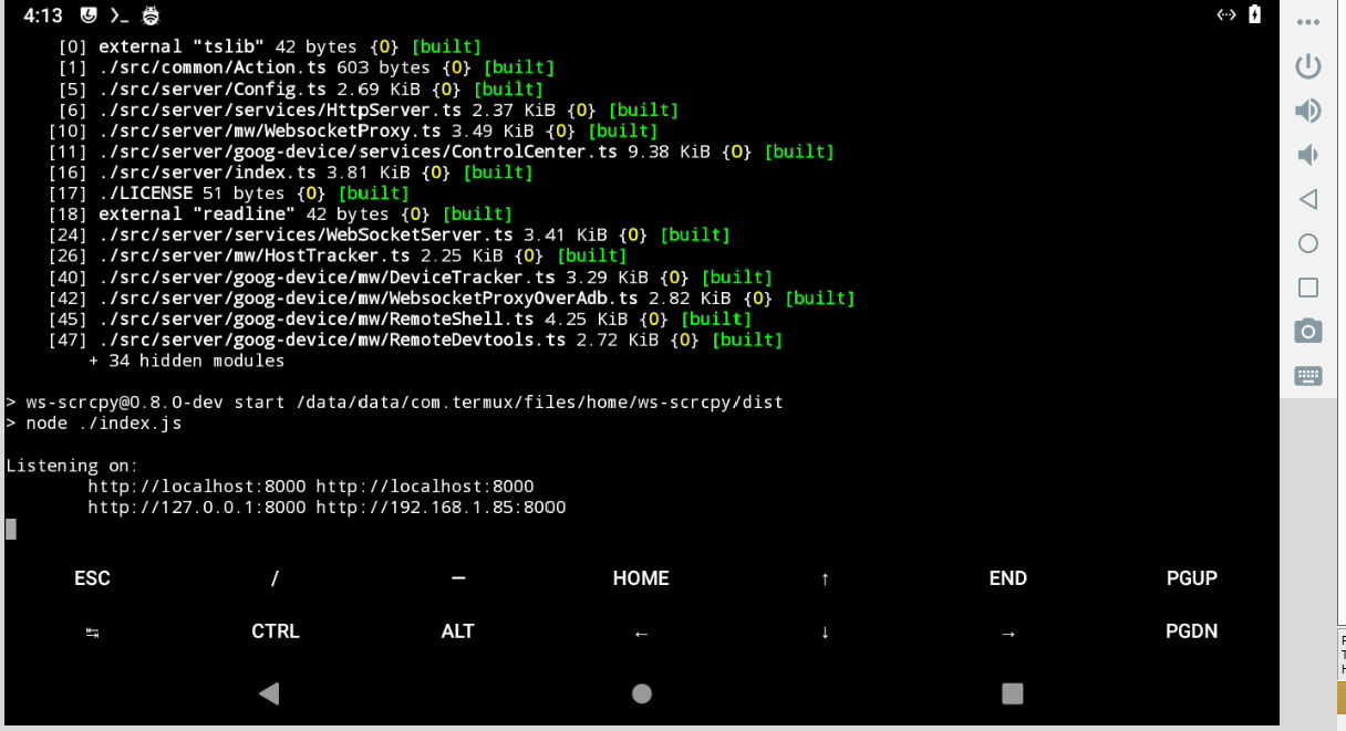Add option to hide menu bar. · Issue #125 · NetrisTV/ws-scrcpy · GitHub