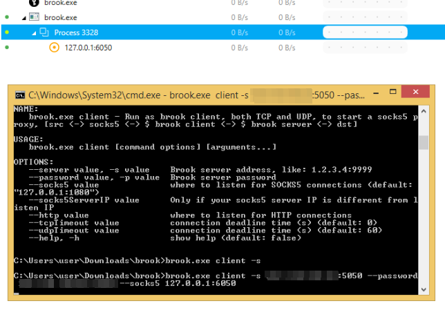 brook client not connecting to brok server · Issue #933 · txthinking/brook · GitHub