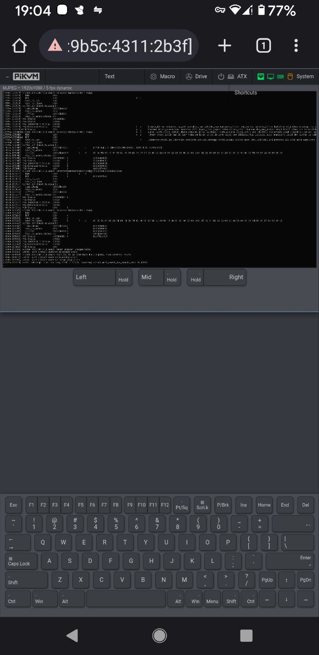 pikvm not working in bromite browser · Issue #887 · pikvm/pikvm · GitHub