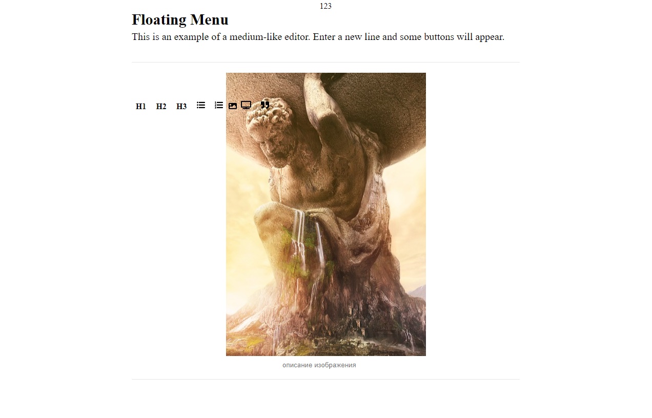 Floating menu ignores embed height · Issue #265 · ueberdosis/tiptap · GitHub
