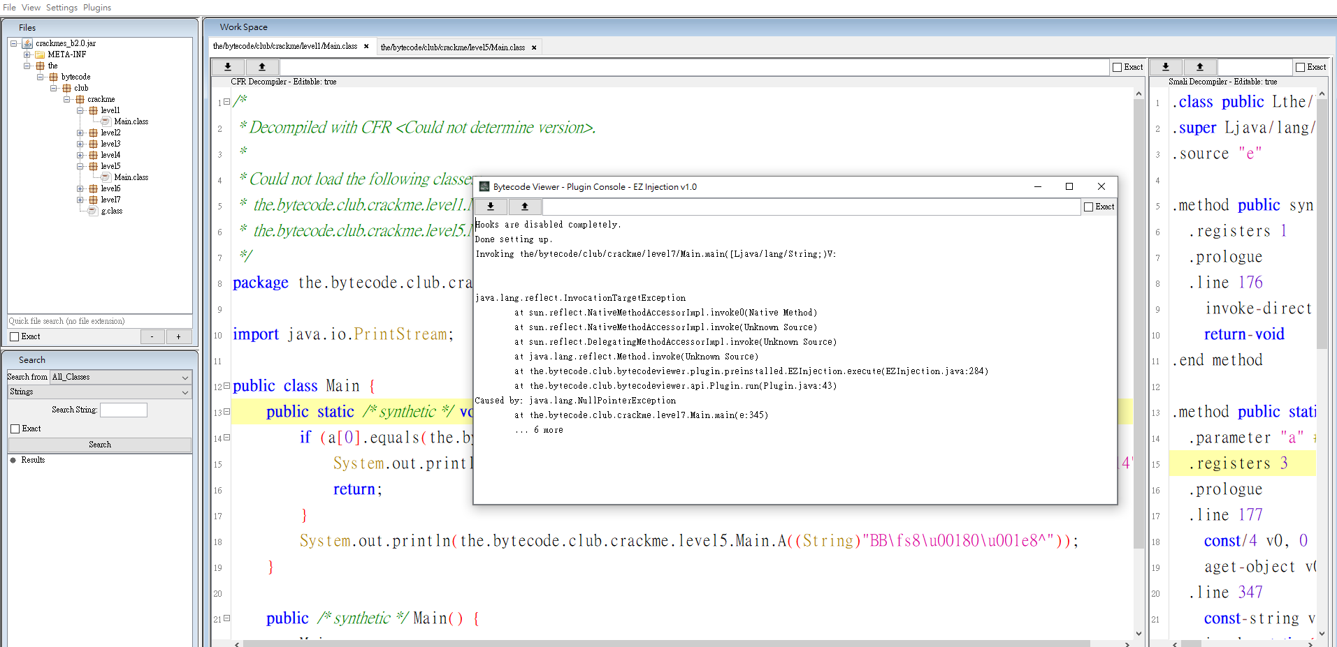 Try to modify smali and run&compile · Issue #242 · Konloch/bytecode-viewer · GitHub