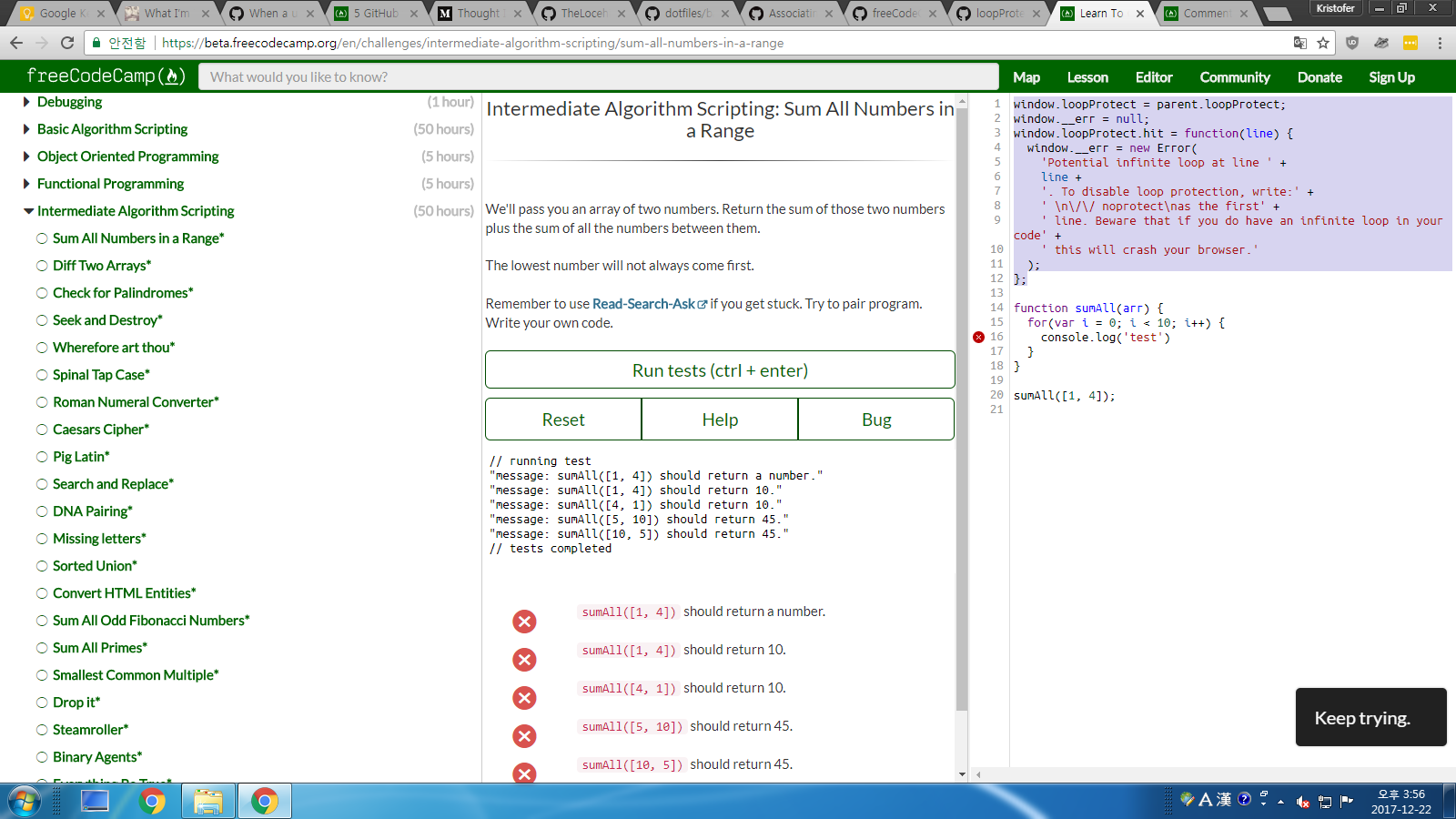 loopProtect is not defined problem on beta · Issue #16260 · freeCodeCamp/freeCodeCamp · GitHub