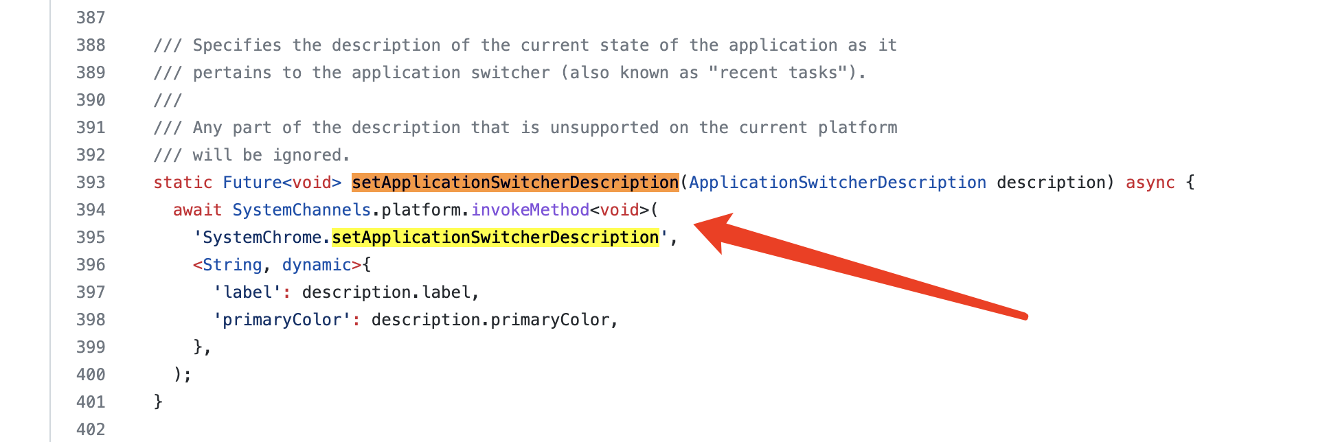 [Proposal] Allow disabling SystemChrome.setApplicationSwitcherDescription · Issue #108259 ...
