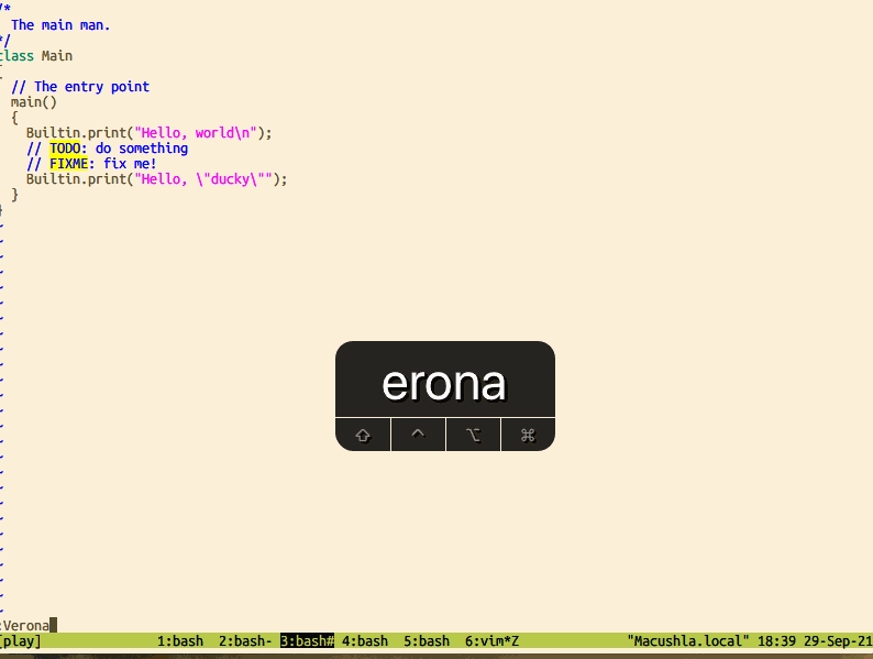 Vim plugin for Verona · Issue #504 · microsoft/verona · GitHub