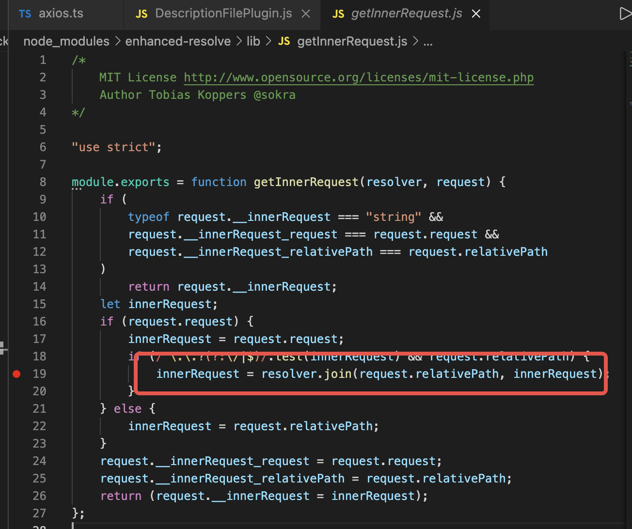 Incorrect Module Resolution When There Are Identical Relative Imports In The Main And Aliased
