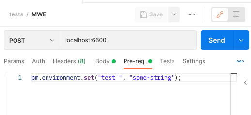 Variable not replaced in body unless followed by a space · Issue #10891 · postmanlabs/postman ...