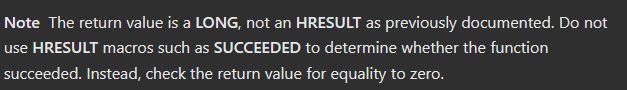 WinVerifyTrust API response type response constants don't have right type in rust · Issue #1458 ...