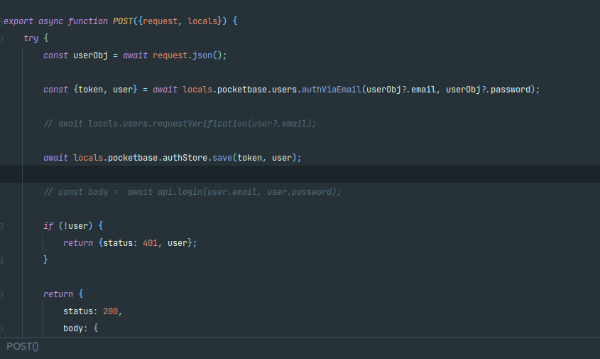 Sveltekit Login & Sign up setup not working properly · Issue #29 ...